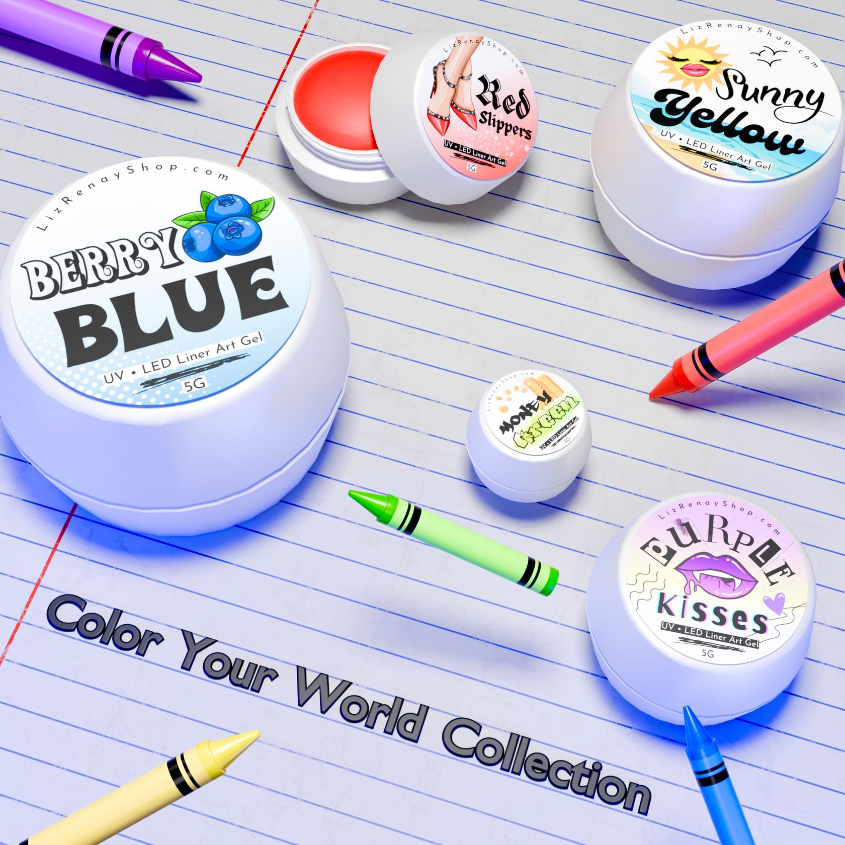 Color Your World “PRIMARY” Collection!🎨 – LizRenayShop